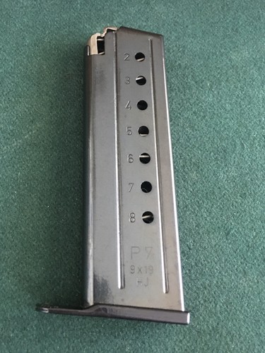 Heckler & Koch P7 PSP Factory Original 8 Rnd Magazine HK P7 H&K - HJ ...