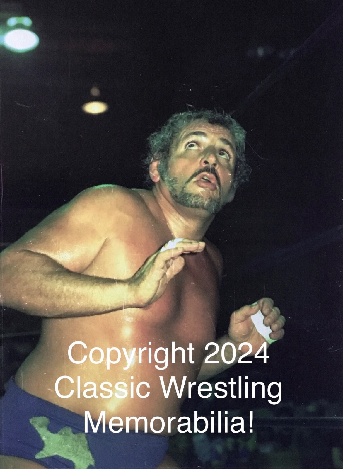 “THE ORIGINAL SHEIK in the Ring! - 5” x 7” Borderless COLOR Photo! RARE ...