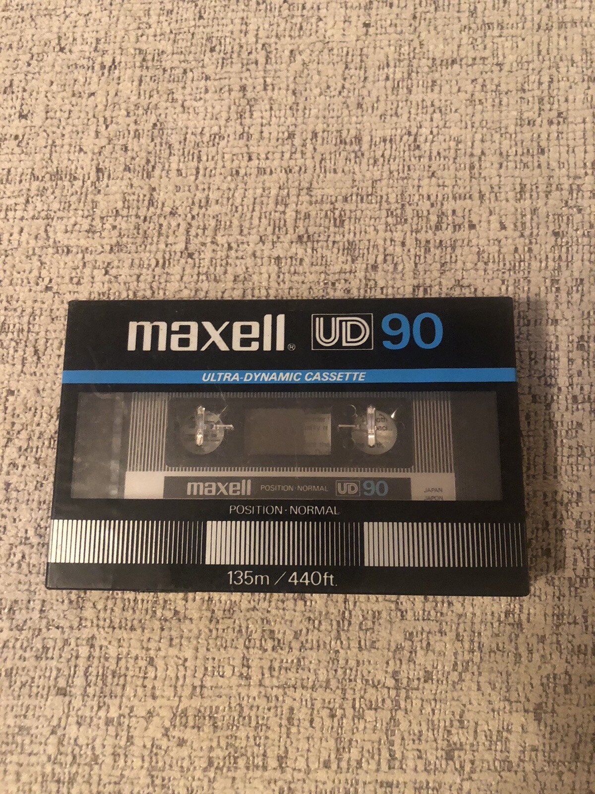 New Maxell UD 90 Minutes Ultra Dynamic Cassette 135m Normal Position ...