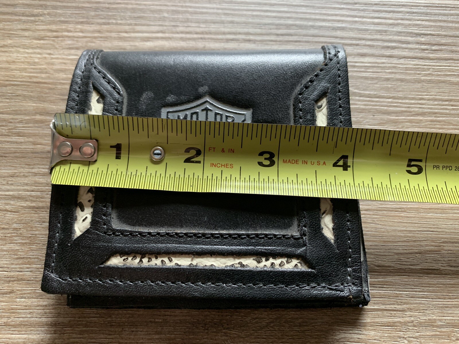 Vintage Harley Davidson Motorcycles Black Bifold Wallet | eBay