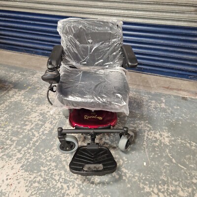 Rascal P321 4mph Class 2 Pavement Electric Wheelchair Powerchair In Red ...
