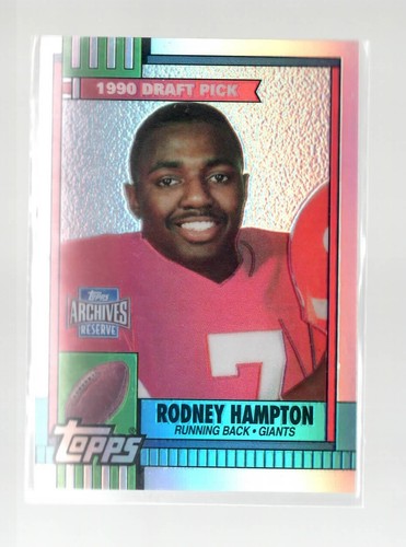 2001 Topps Archives Reserve #84 Rodney Hampton New York Giants NM/Mint ...