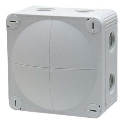 WISKA 407 Electrical Enclosure Junction Box, Halogen Free Weatherproof ...