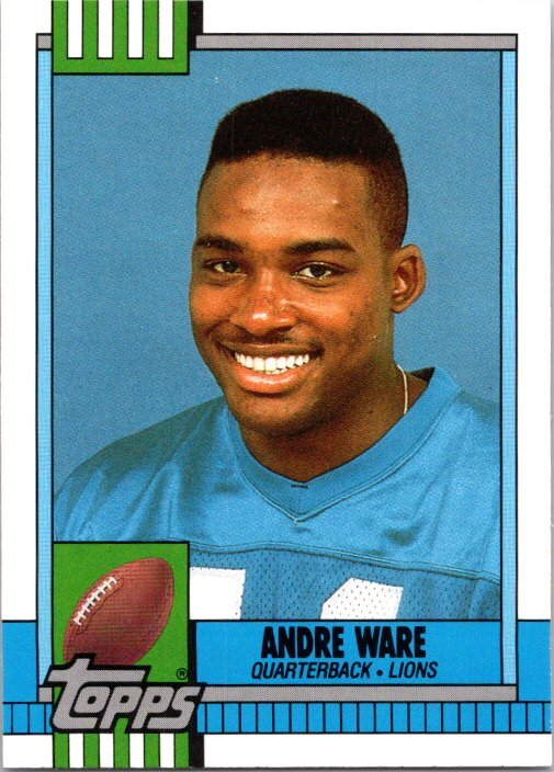 1990 Topps Traded - #26T Andre Ware | eBay