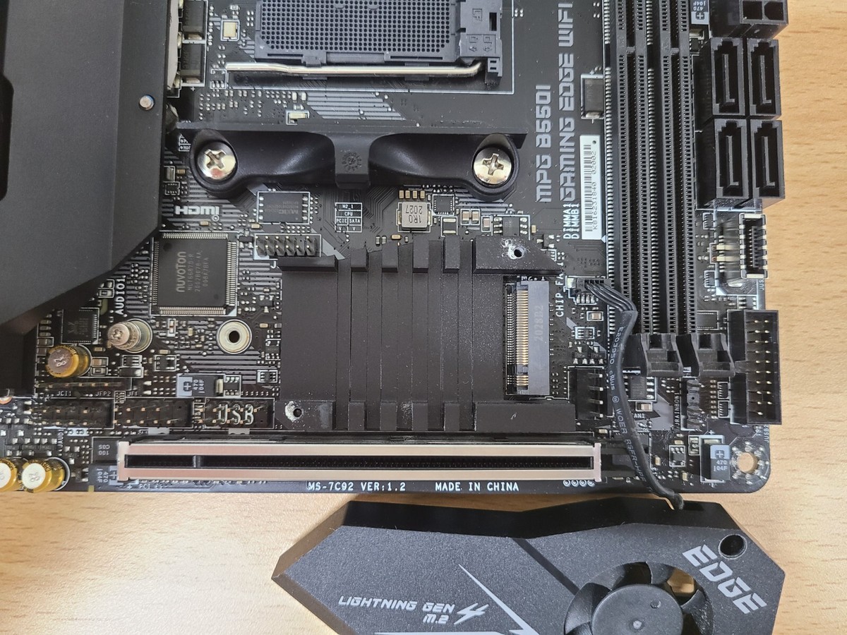 MSI MPG B550I GAMING EDGE WIFI AM4 Mini ITX Motherboard | eBay MSI MPG B550I GAMING EDGE WIFI AM4 Mini ITX Motherboard | eBay
