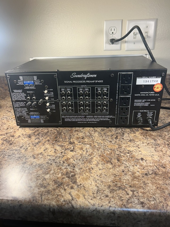 Soundcraftsmen Sp-4002 READ | eBay