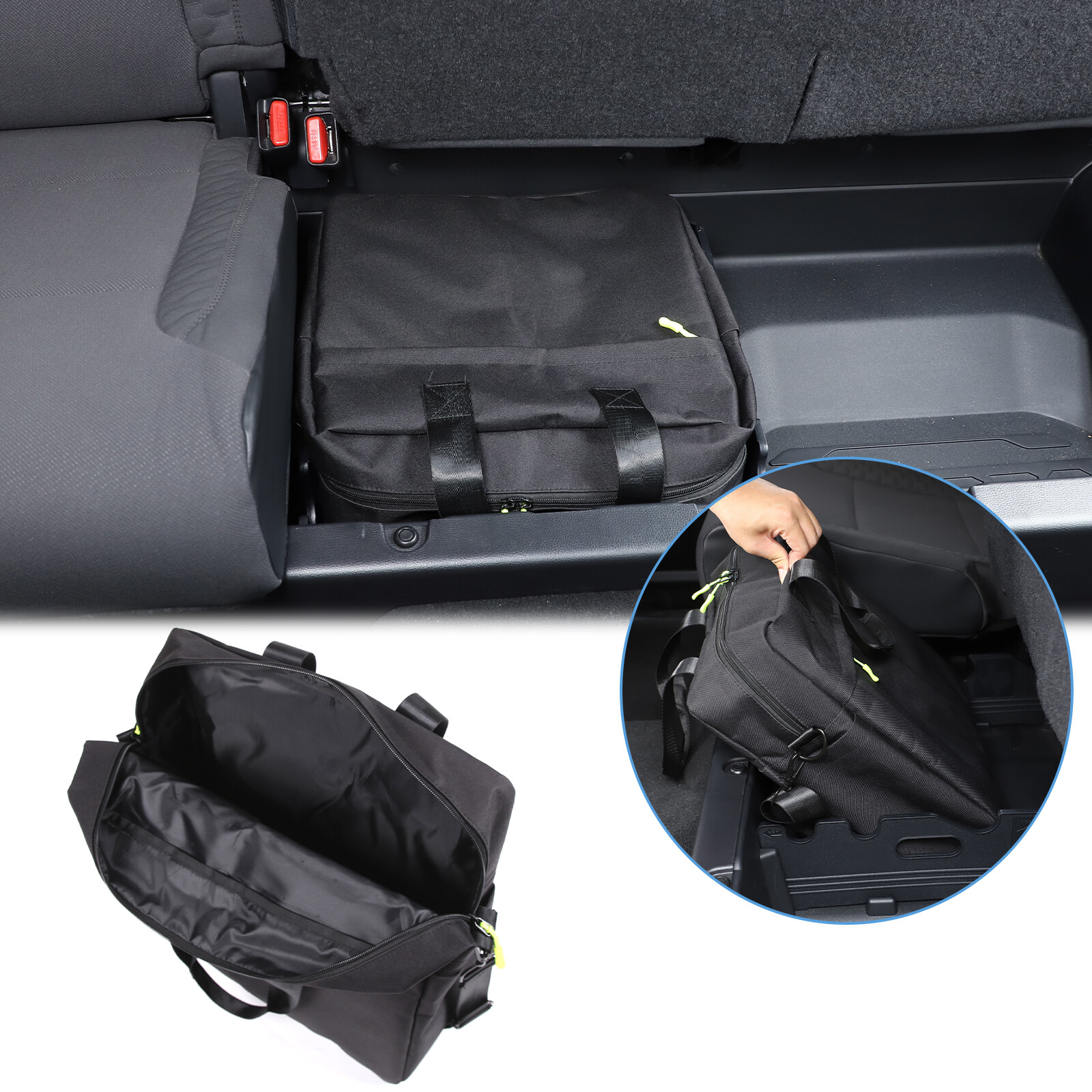 For Toyota Tundra 2022-2024 1PCS Car Rear Seat Under Organiser Bag ...