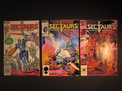 Sectaurs Warriors of Symbion, 3 marvel comics, #1 June 1985, #5 Mar,#6 May 1986 | eBay