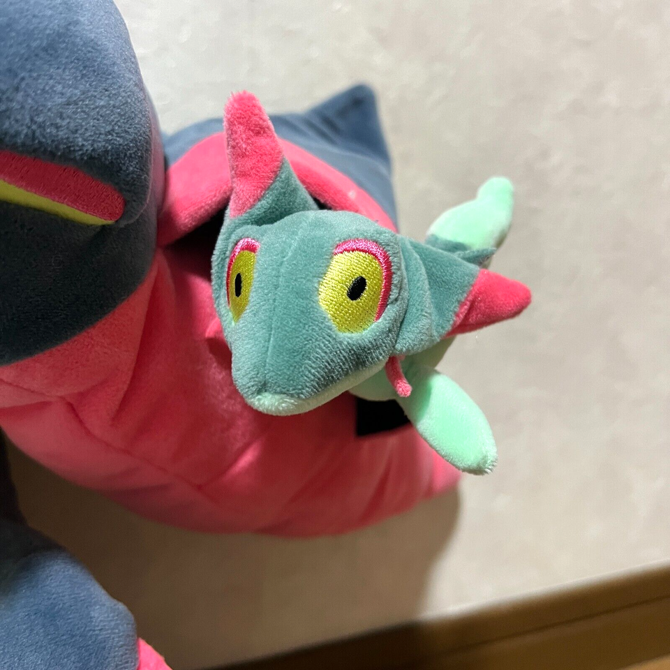Jumbo Dragapult Plush Doll Stufffed Toy with Dreepy TAKARA TOMY Pokemon ...