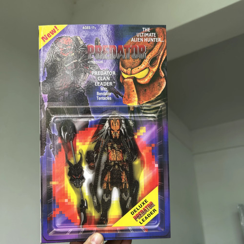 NECA Predator Clan Leader Concrete Jungle Deluxe Warrior Figure Toy ...