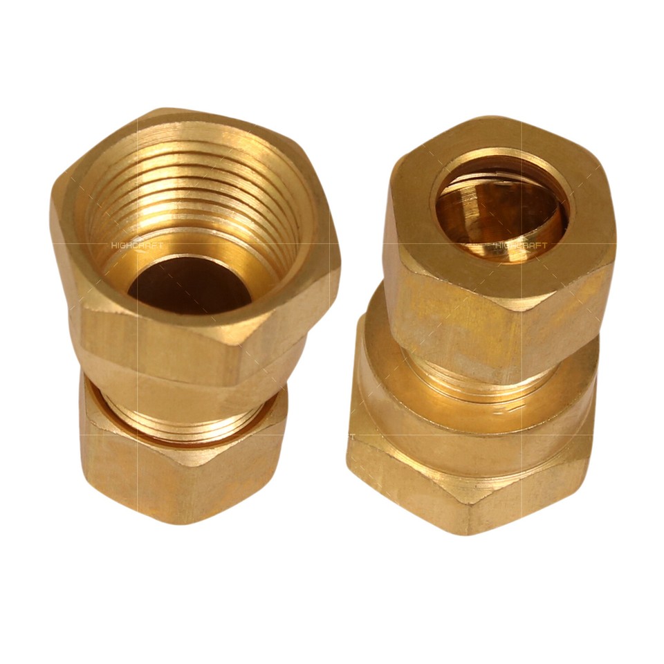 1/2"OD-1/2"in FIP Compression x Female Adapter Pipe Fitting Lead Free ...