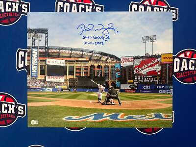 David Wright Autographed Final Shea Season 16x20 Photo with Shea ...
