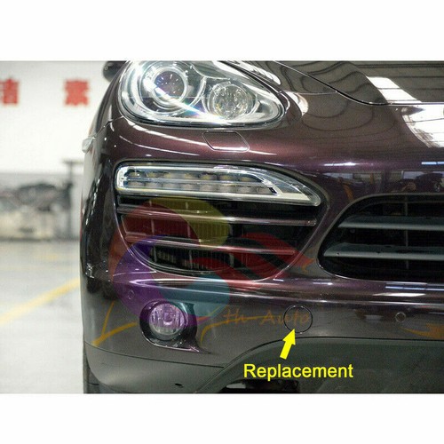 2PCS Unpainted Front Bumper Tow Hook Cover 95850515500 For Porsche ...