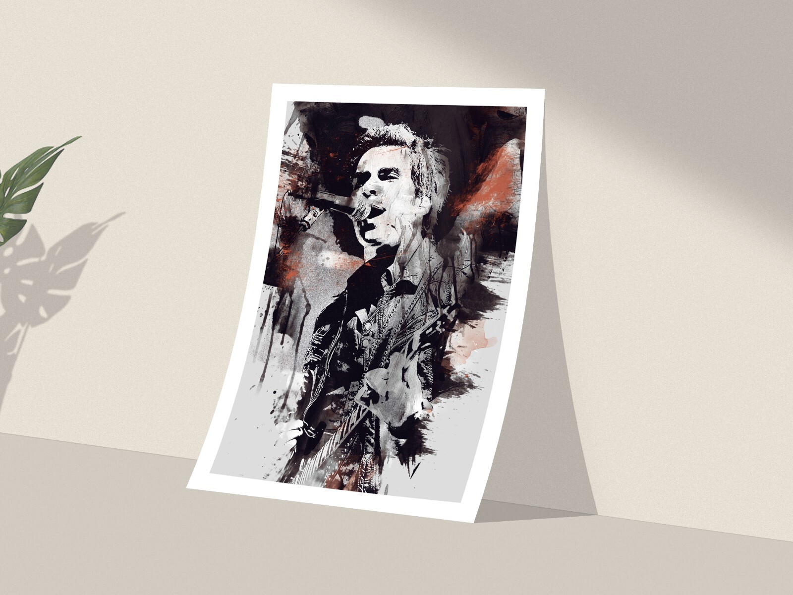 Stereophonics Art | Kelly Jones Print | Music Poster | Canvas | Mouse ...