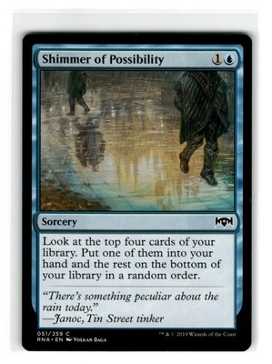 MTG Magic The Gathering Shimmer Of Possibility Common Lightly Played | eBay