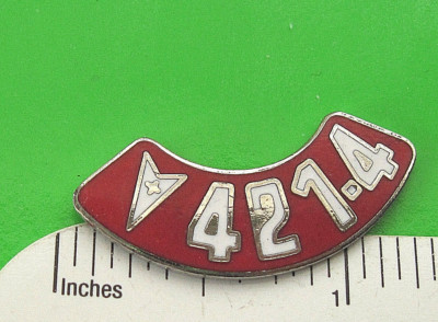 PONTIAC 421-4 engine - hat pin, lape pin , tie tac , hatpin GIFT BOXED ...