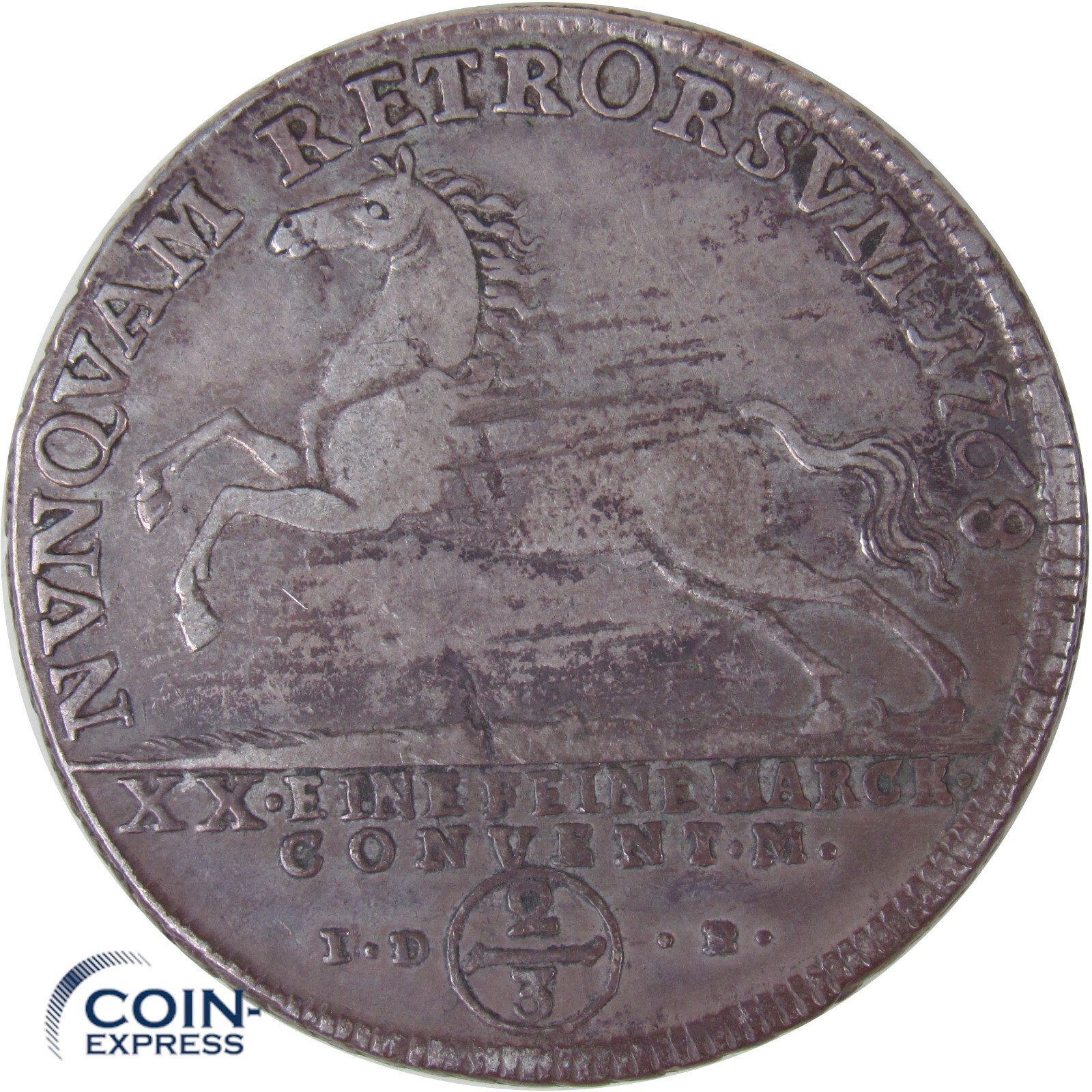 BRAUNSCHWEIG - WOLFENBÜTTEL 2/3 Taler Münze 1768 Karl I. Silber | eBay