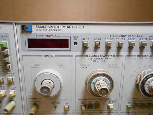 HP 8569A SPECTRUM ANALYZER | eBay