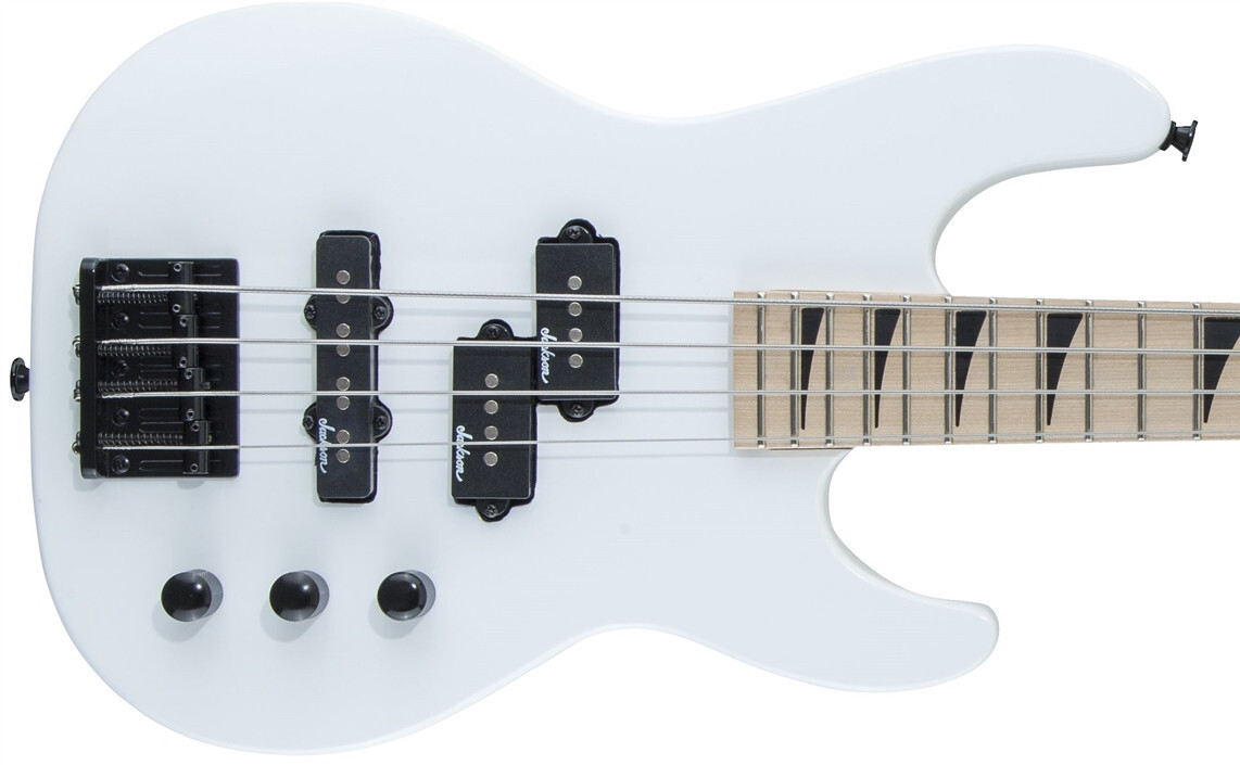 Pre-Order! 2023 Jackson JS Series Concert Bass Minion JS1 in Snow White ...