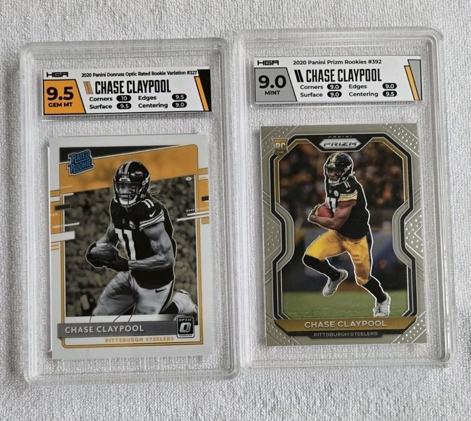 Pittsburgh Steelers Lot (56) w/ Prizm Parallels, Rookie Cards, Holo ...