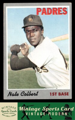 1970 Topps - Nate Colbert - #11 San Diego Padres Set Break | eBay