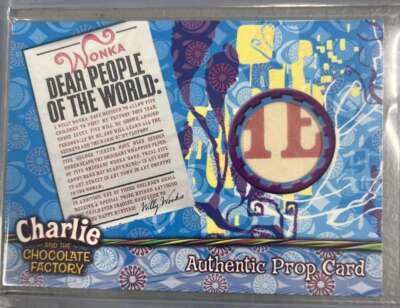 Charlie and the Chocolate Factory Prop Card 123/490 Contest ...