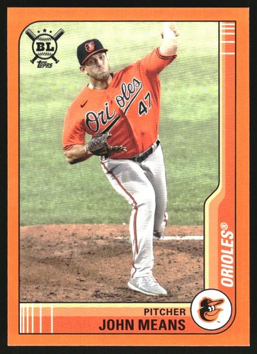 2021 Topps Big League Orange #117 John Means | eBay