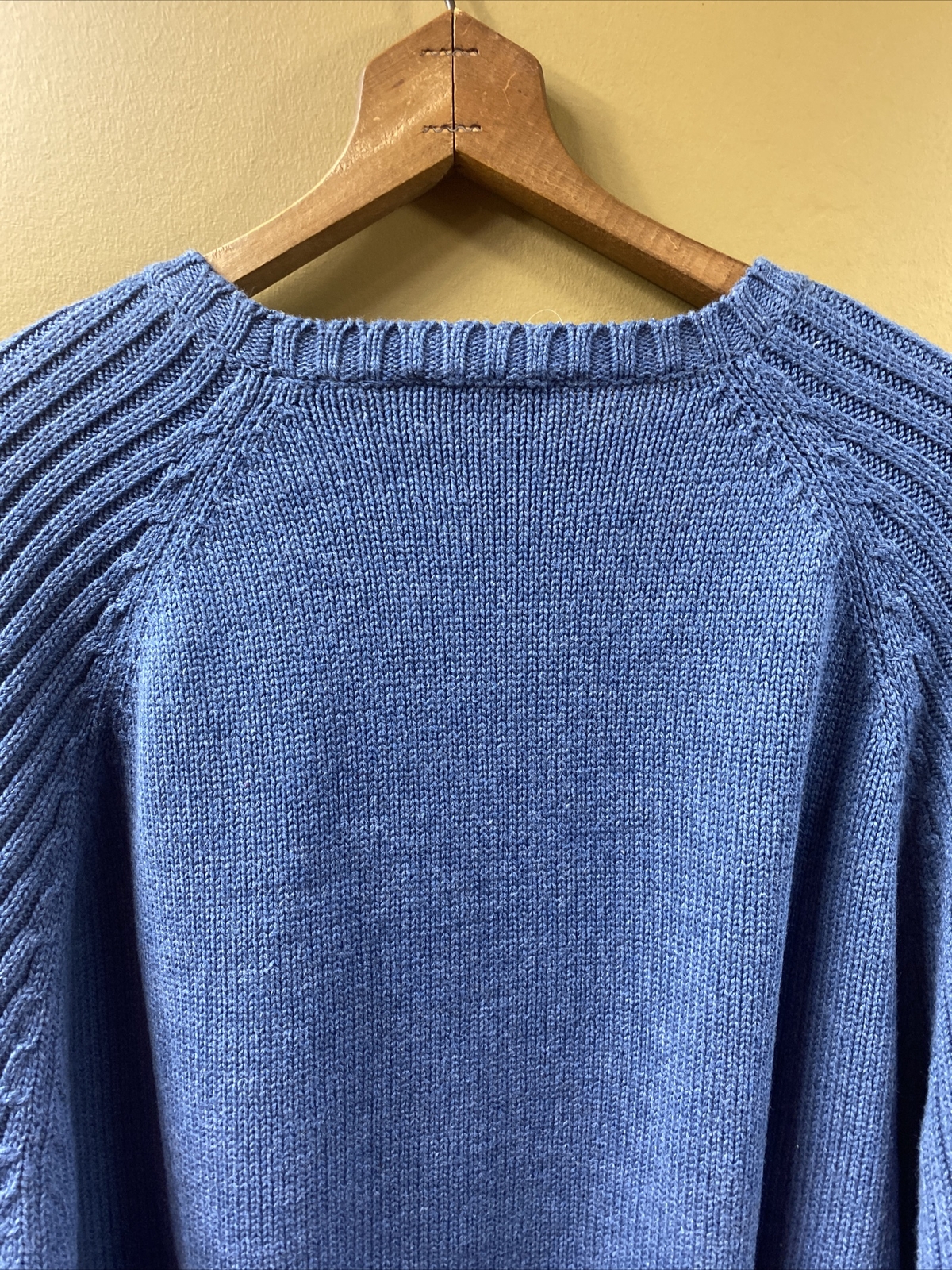 Timberland Chunky Cable Knit Sweater Men's XL Blue Co… - Gem