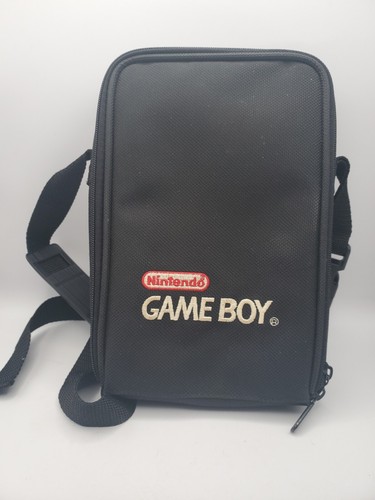 Official Nintendo Original Gameboy Black Vintage Carrying Case Bag w ...