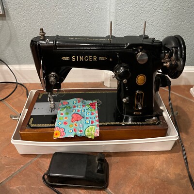 1950s Vintage Singer 306K Sewing Machine Straight-ZigZag Tested | eBay