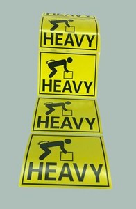 Heavy Sticker size 100mm x 75mm Stickers for Shipping - 500 pcs per ...