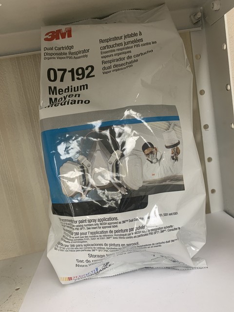 3M 07192 Dual Cartridge Respirator Medium Size for sale online | eBay