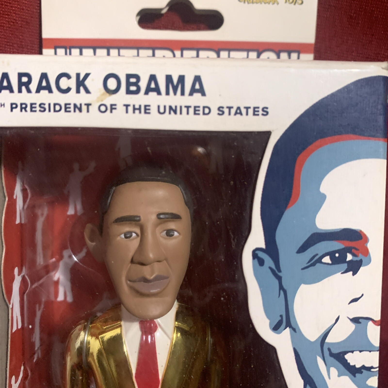 Jailbreak Toys Gold President Barack Obama Limited Edition Action ...