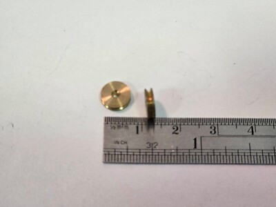 Ship Model Fittings Parts 2 Brass Pulley Sheaves 8mm x 2mm | eBay