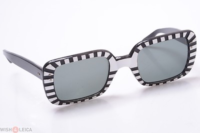GLASSES ORIGINAL1960S, SIXTIES VINTAGE SQUARE BLACK & WHITE *RARE* | eBay