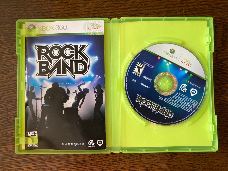 Rock Band (Xbox 360) Game CIB Complete | eBay