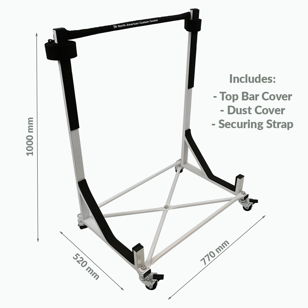 Ford Thunderbird Hardtop Stand Storage Trolley Cart Rack & Hard Top ...