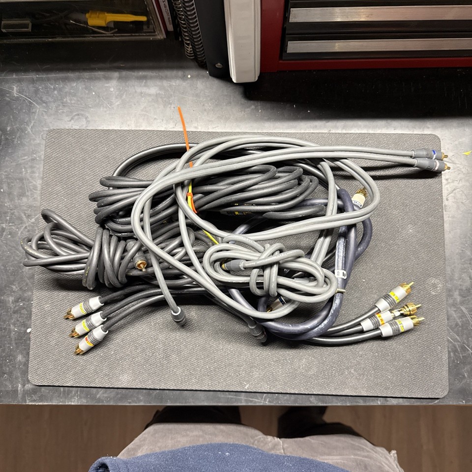 Lot Of six (6) Monster Cables - RCA and S Video | eBay