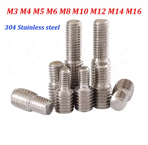 Double End Male Thread Bolt Screw Reducer Fitting Adapter M3 M4 M5 M6 ...