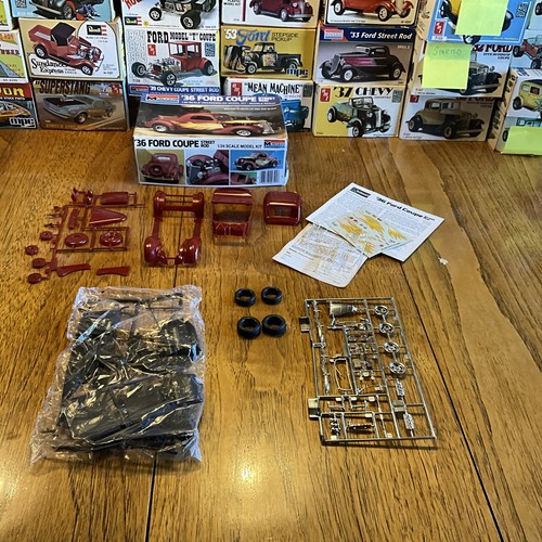 Monogram 1/24 '36 Ford Coupe Street Rod Sealed Model Kit # 2721 1985 | eBay