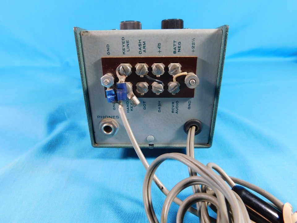HEATHKIT HD-10 ELECTRIC KEYER IN GOOD CLEAN WORKING CONDITION HAM RADIO ...