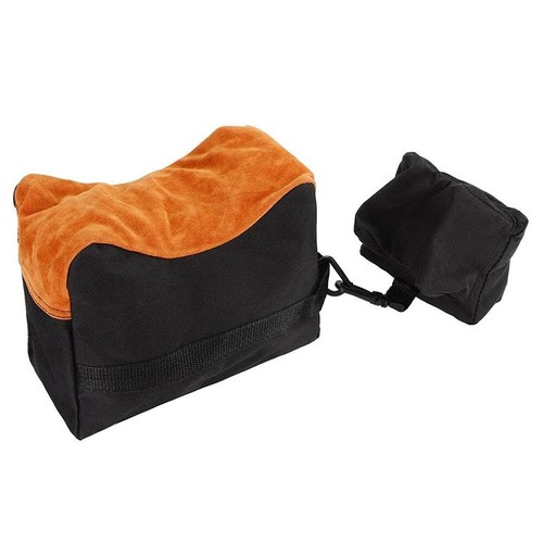 Front & Rear Shooting Range Sand Bag Set Rifle Gun Bench Rest Stand Bag ...