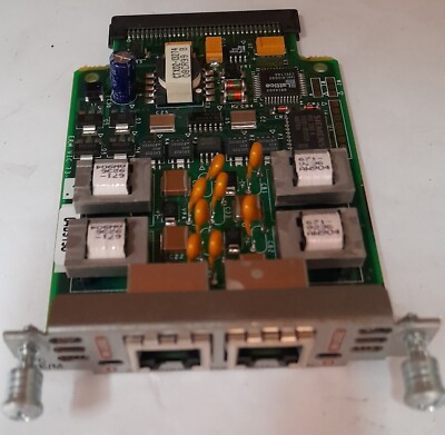 Cisco VIC 2E/M Dual / 2 Port Voice Fax Interface Module Card CCNA CCIE ...
