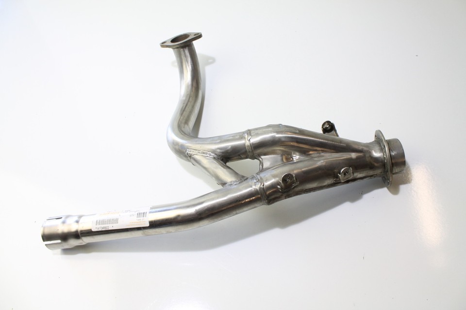 Hyosung GV650 Aquila 650 Exhaust Header Mid Pipe United Motors V2C 650S ...
