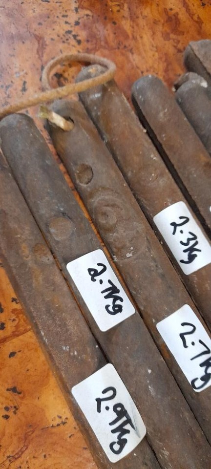 Sash window cast iron antique reclaimed ballast Weight many sizes pls ...