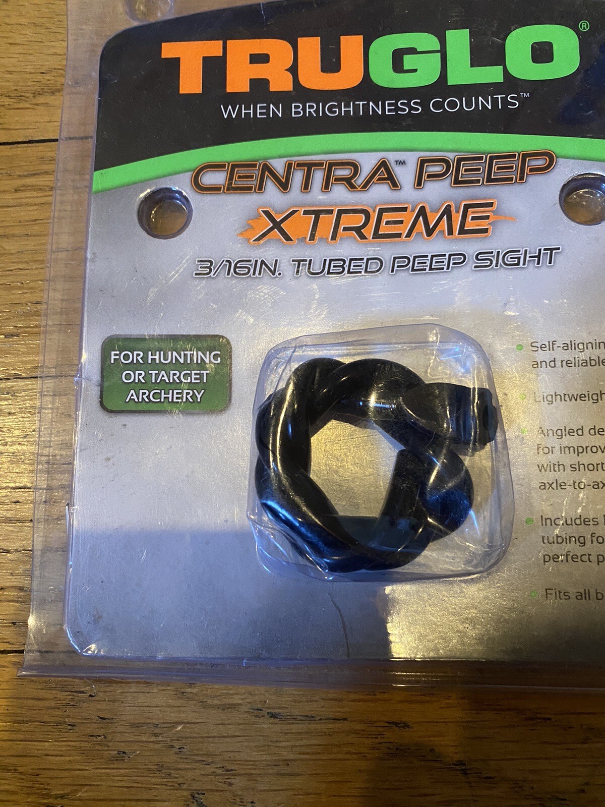 3/16 in. Tubed Peep Sight for Hunting Target Archery Centa Peep Xtreme ...