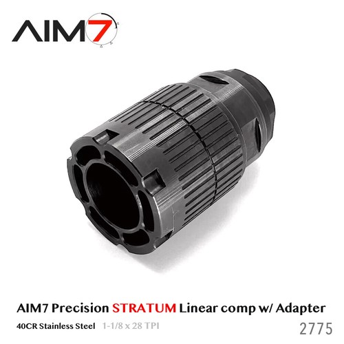 AIM7 STRATUM Linear Comp System 223/30/308/9mm/40cal Stainless Steel ...