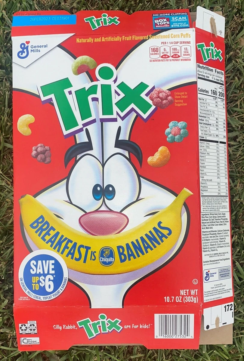 Trix Cereal Box 2022