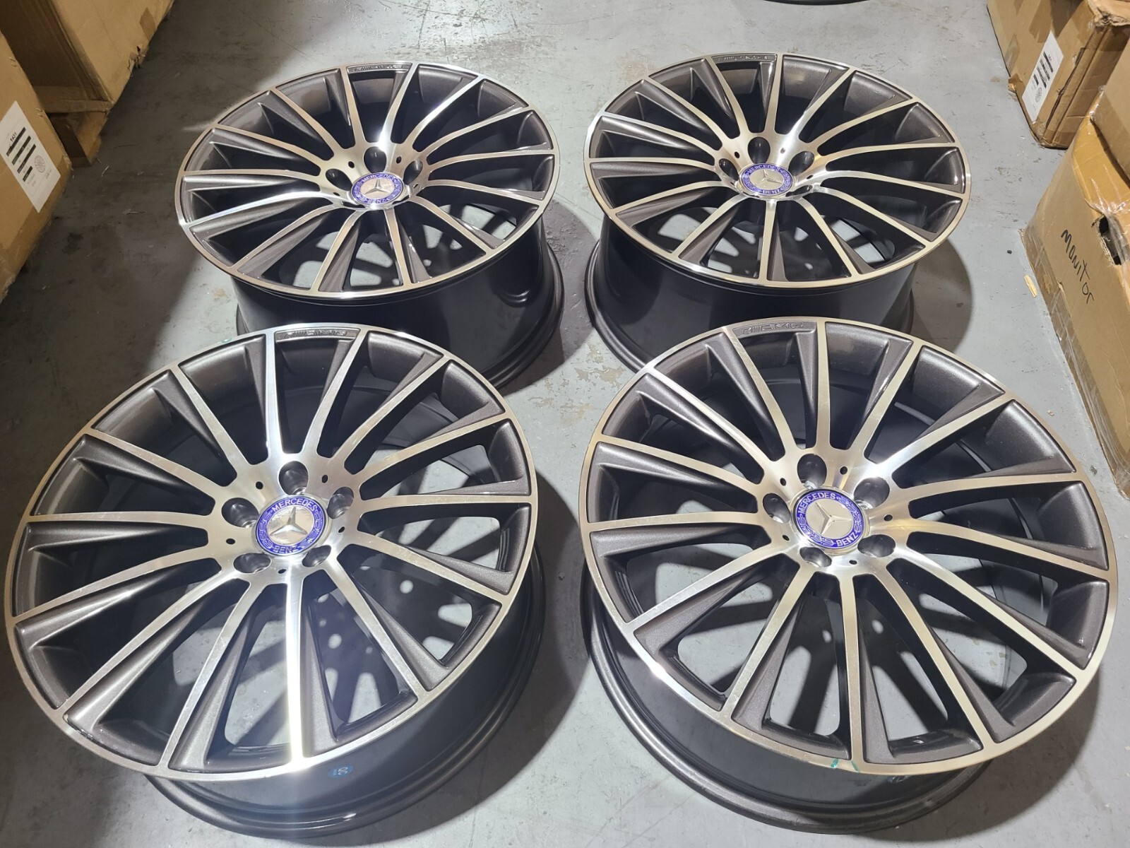 20 Wheels for MERCEDES BENZ AMG Style Rims e350 e350 e550 s550 s580 ...