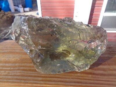 Glass Rock Slag Pretty Clear Gold Rocks 8.6 lbs VV65 Landscaping ...